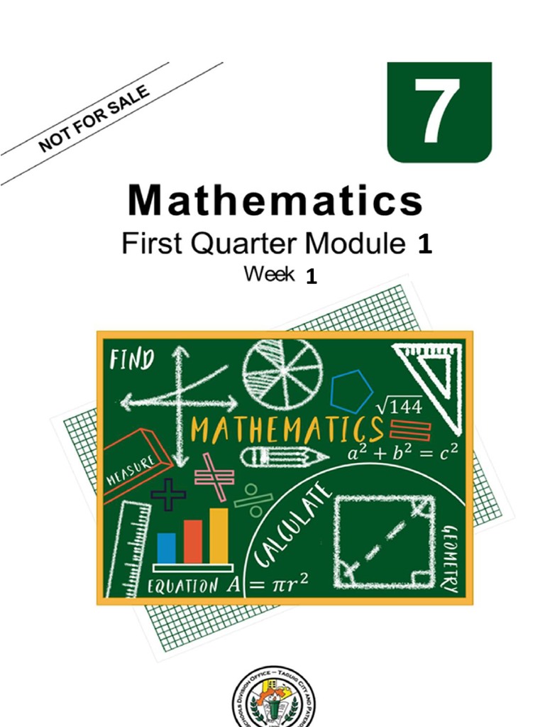 Math7 Q1 Week 1 Hybrid Revision | PDF | Set (Mathematics) | Mathematics