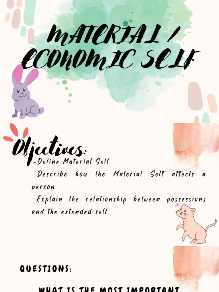 Material Economic Self | PDF | Self | Attitude (Psychology)
