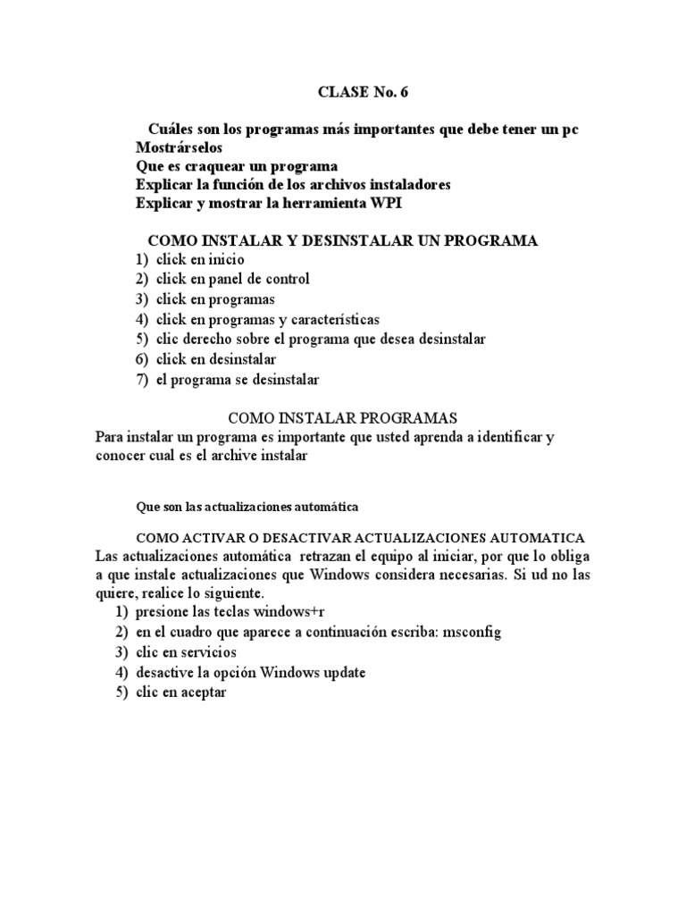 Guia 6 T Ic | PDF | Desarrollo de software | Arquitectura de Computadores