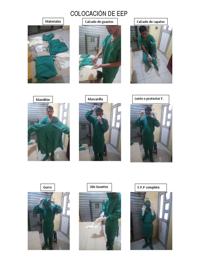 COLOCACION DE EPP | PDF