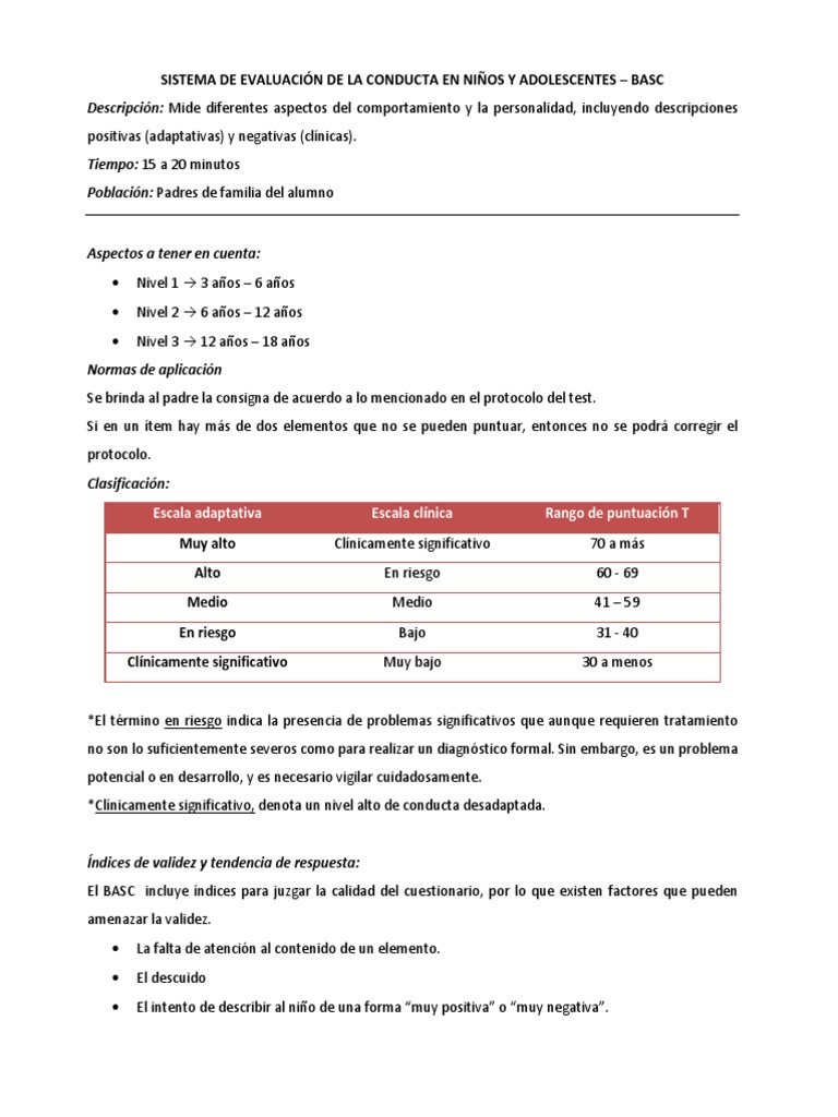 Basc - Guia Práctica 1 | PDF