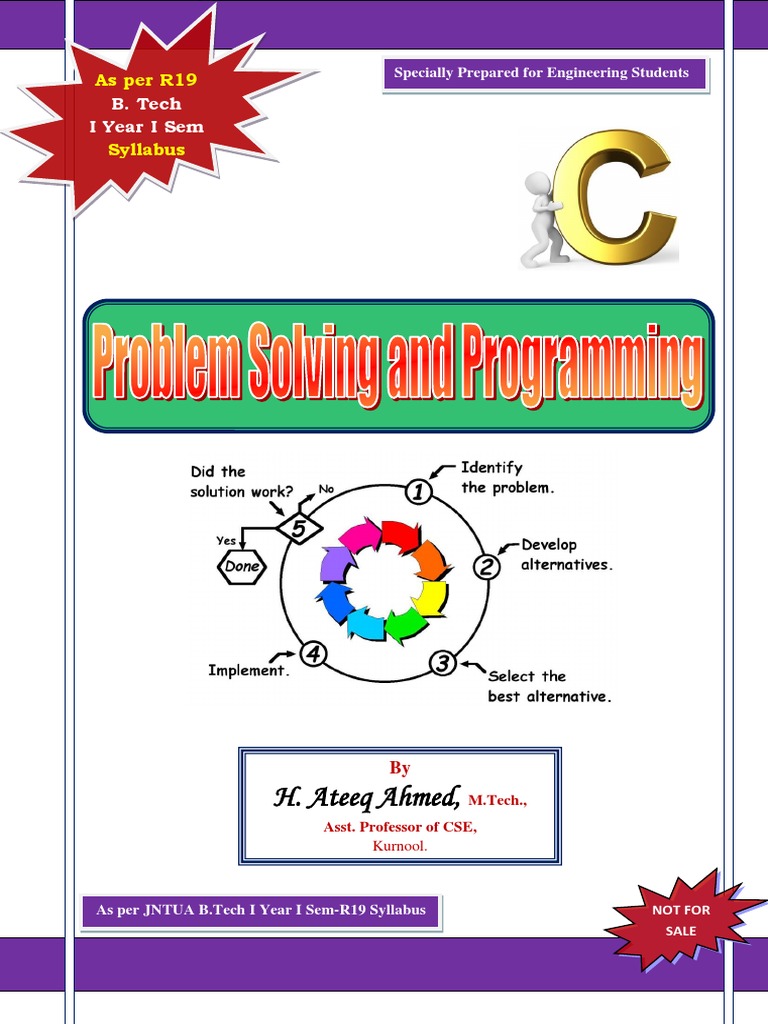 H. Ateeq Ahmed,: B. Tech Iyearisem | PDF