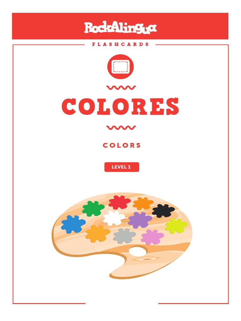 Lista de colores en español | PDF | Artes del Lenguaje y Comunicación ...