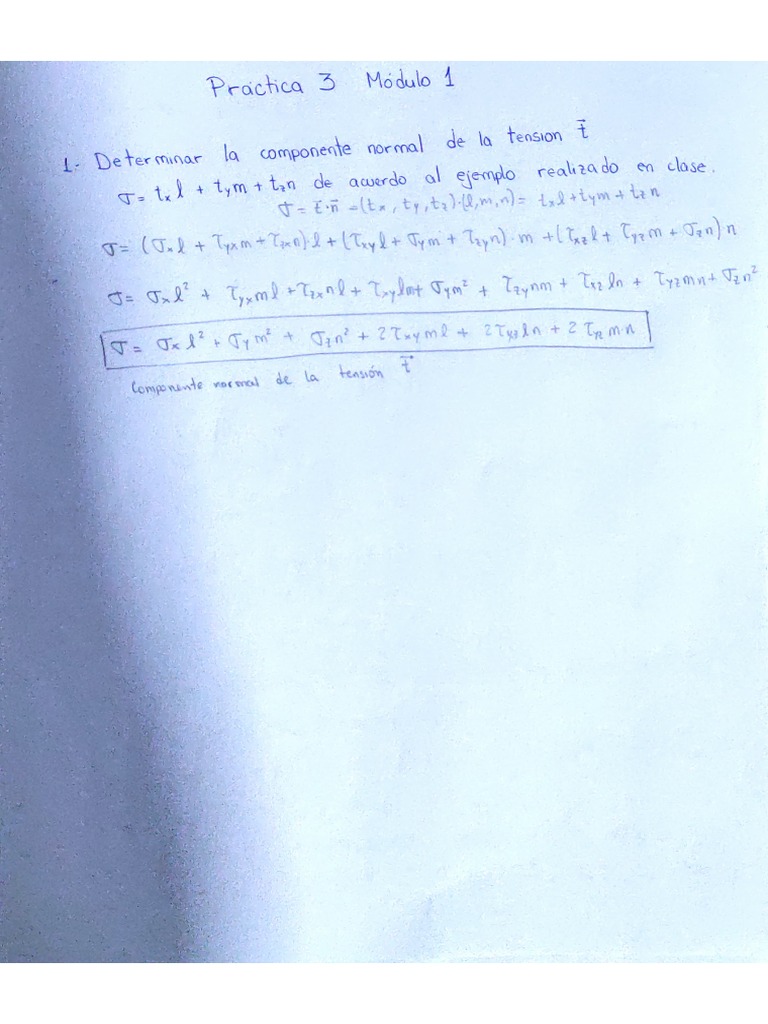 Calculo de Tensiones | PDF Calculo de Tensiones | PDF