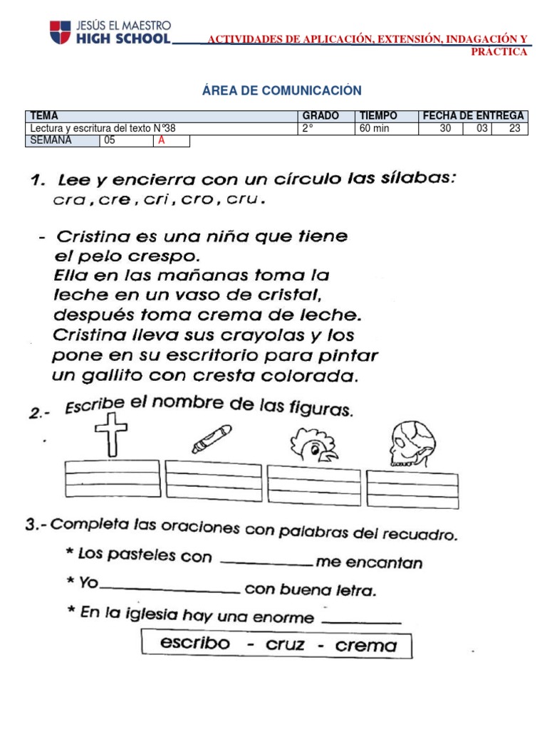 Cra Cre. Cri. Cro y Cru | PDF