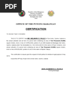 Barc Certificate | PDF