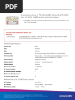 FFVV-65B-R2 Product Specifications | PDF | Antenna (Radio ...