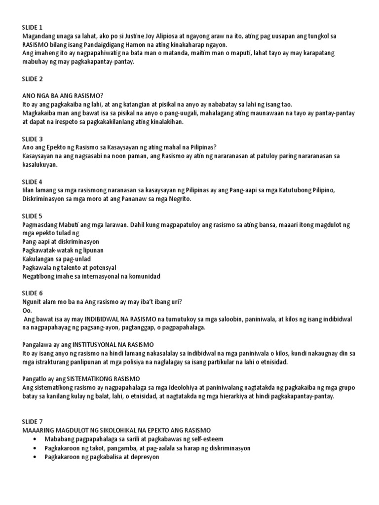 Pecha Kucha Script | PDF