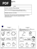 Guía Refuerzo Letra M, L, P, S | PDF | Fonética | Habla