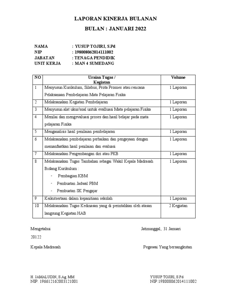 Contoh_LKB_Guru | PDF