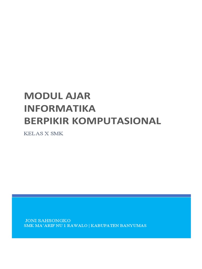 Penerapan Tumpukan dan Antrian dalam Informatika | PDF | Komputer