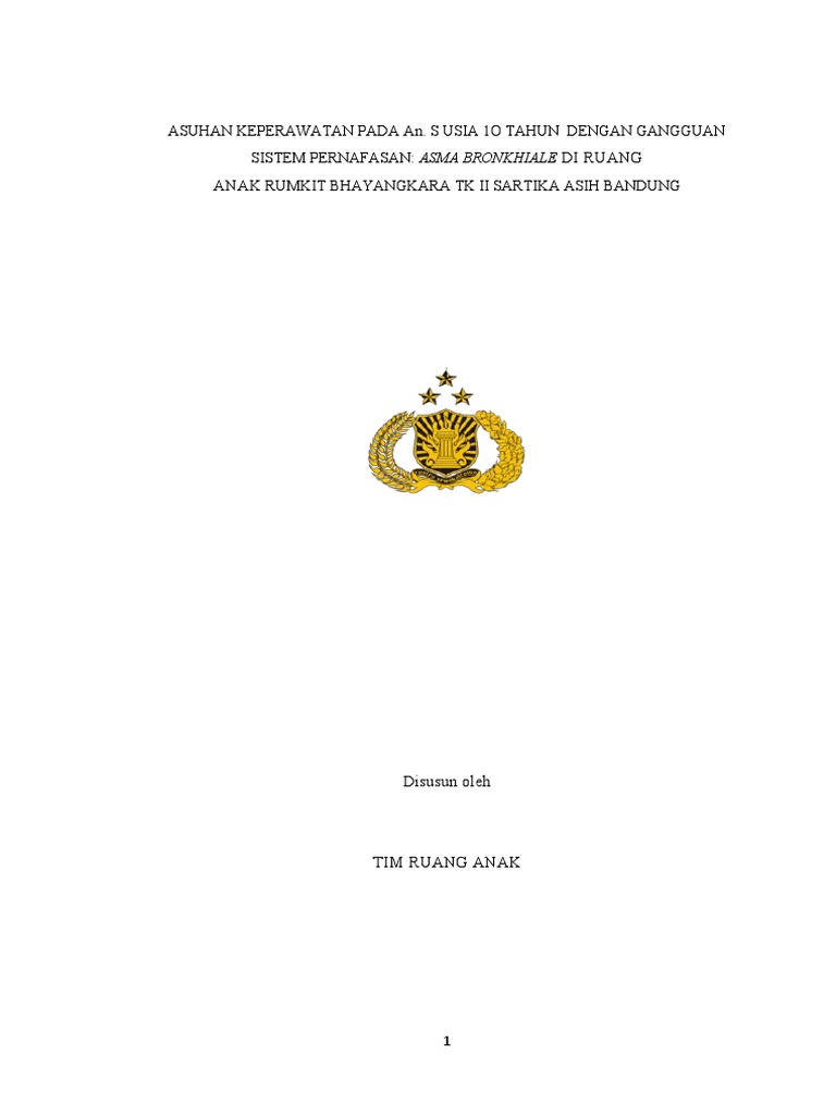 LP LK Askep Asma Anak S | PDF