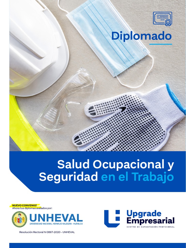 Ed - SALUD OCUPACIONAL Y SEGURIDAD EN EL TRABAJO | PDF | Seguridad y salud ocupacional | Valores