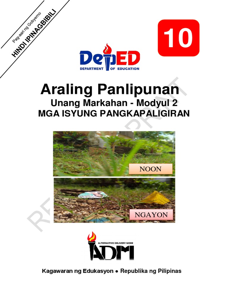 Ap10 q1 Mod2 Mgaisyungpangkapaligiran v5 | PDF