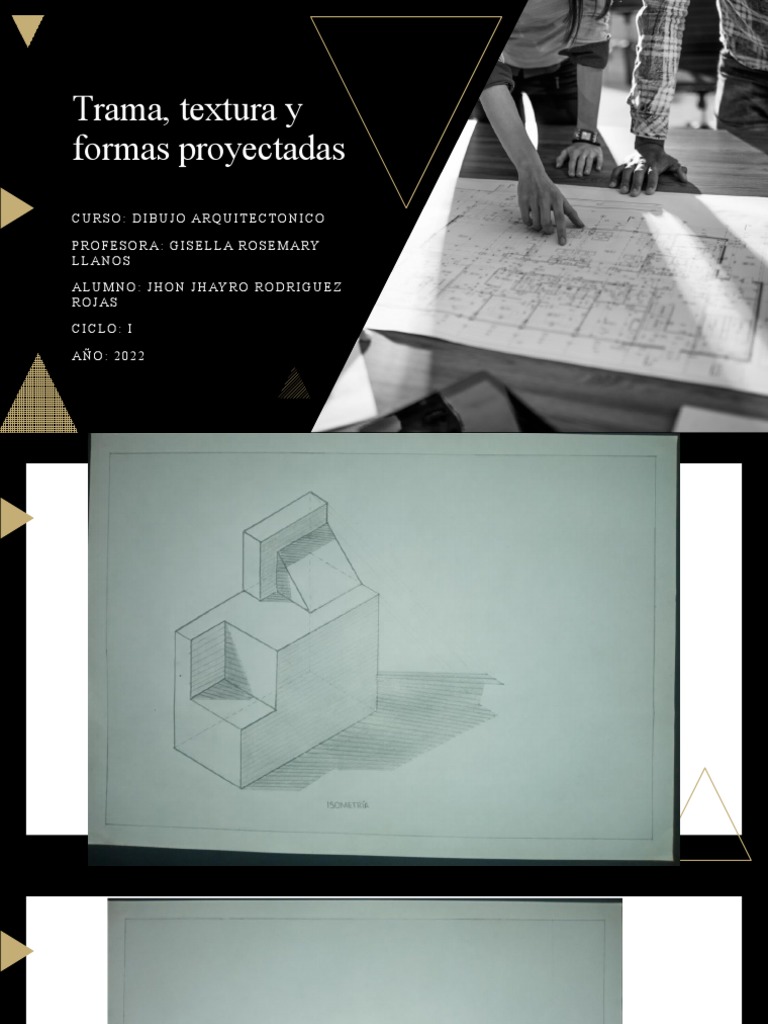 Trama, Textura y Formas Proyectadas | PDF