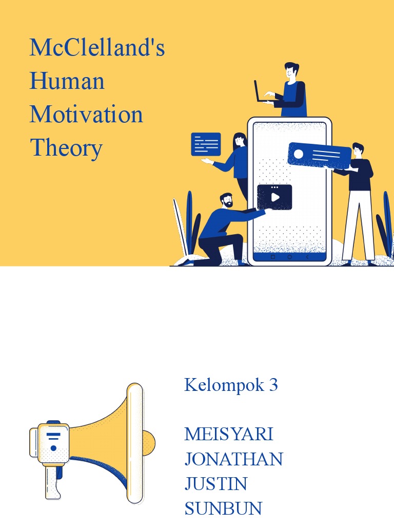 McClelland's Human Motivation Theory | PDF | Organizational Behavior ...