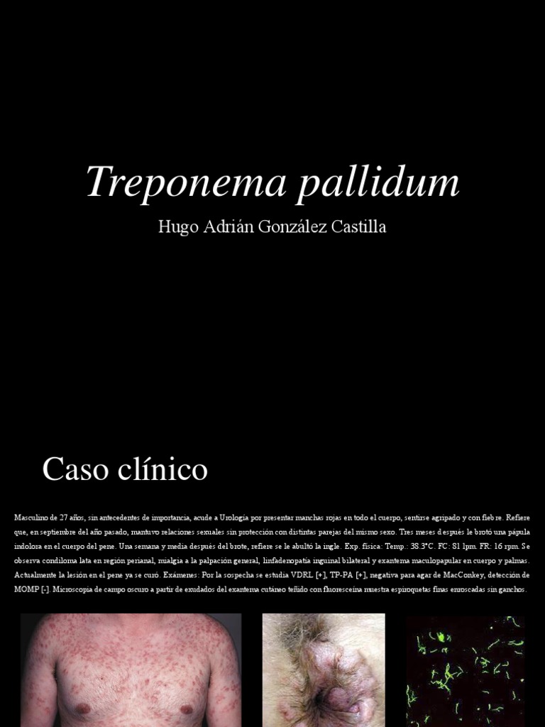 Treponema Pallidum | PDF | Salud pública | Ciencias de la Salud