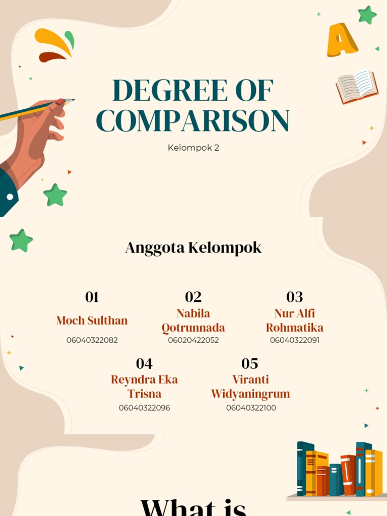 Degree of Comparison | PDF