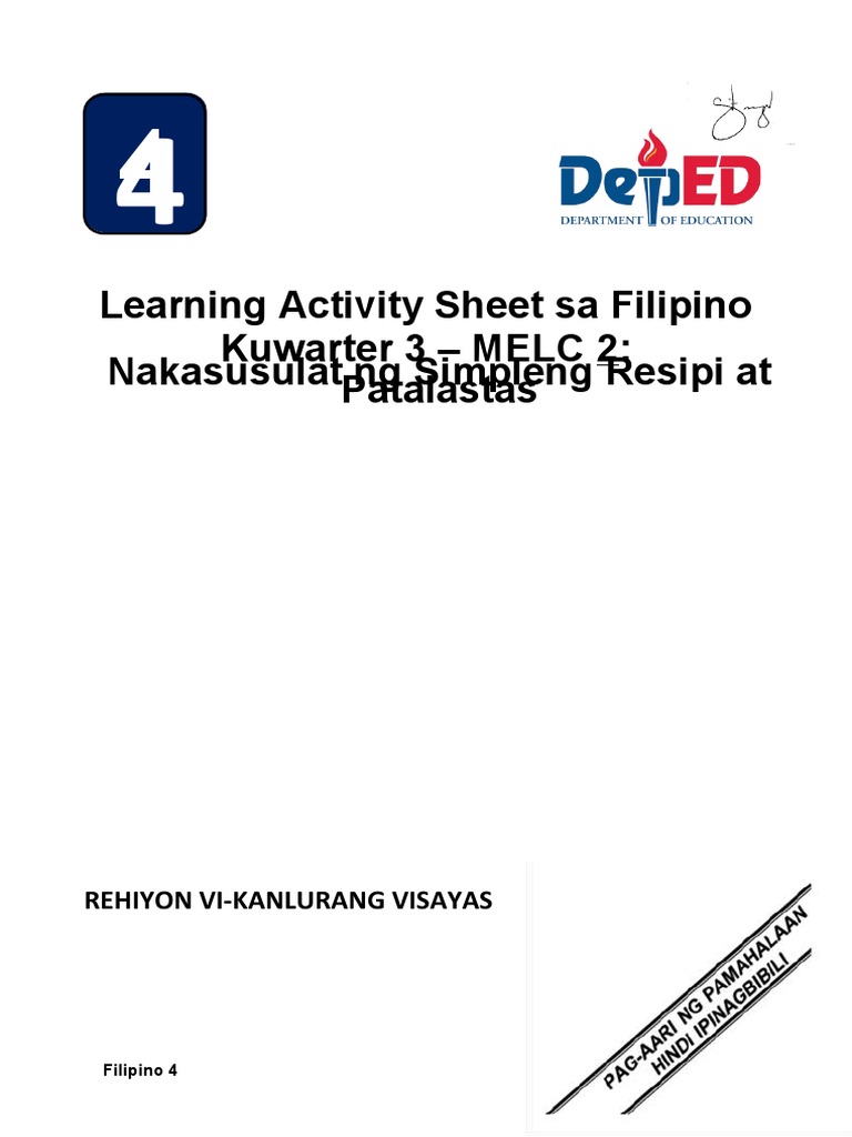 LAS-Filipino-Grade-4-Q3-K2-Aklan-1 | PDF