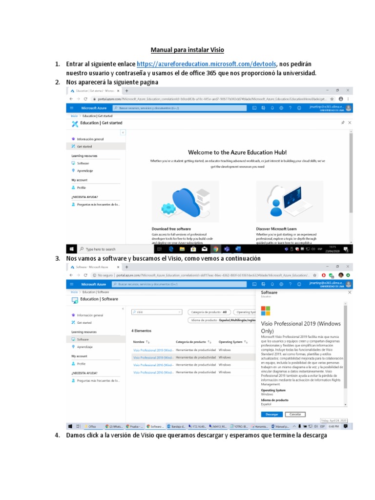 Manual para Instalar Visio | PDF