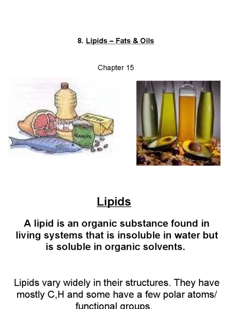Lipids | PDF