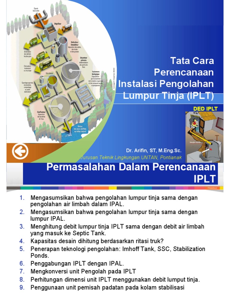 Tata Cara Perencanaan IPLT | PDF
