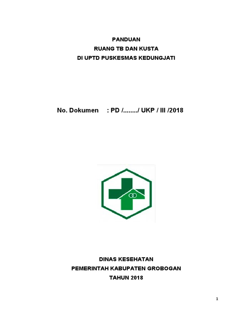 Panduan Ruang TB Kusta | PDF | Pengembangan Diri | Kesehatan Holistik