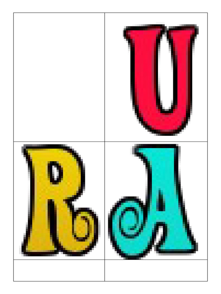 Letras Mural de Transpariencia | PDF