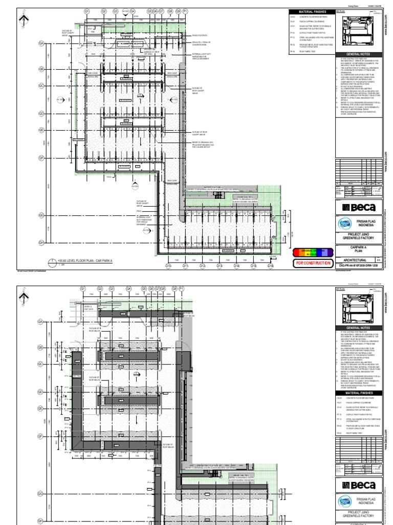 Juno 2021.12.03 Ifc Car Park A-Aa (A1) | PDF | Civil Engineering | Building Engineering