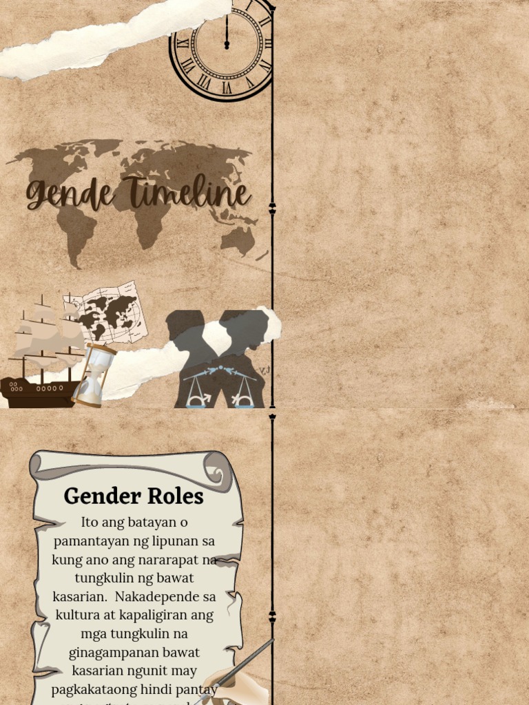 Gender Timeline | PDF