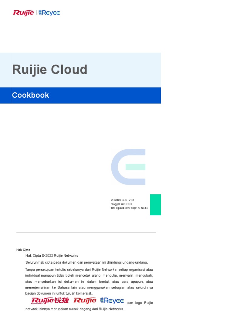Panduan Penggunaan Ruijie Cloud | PDF