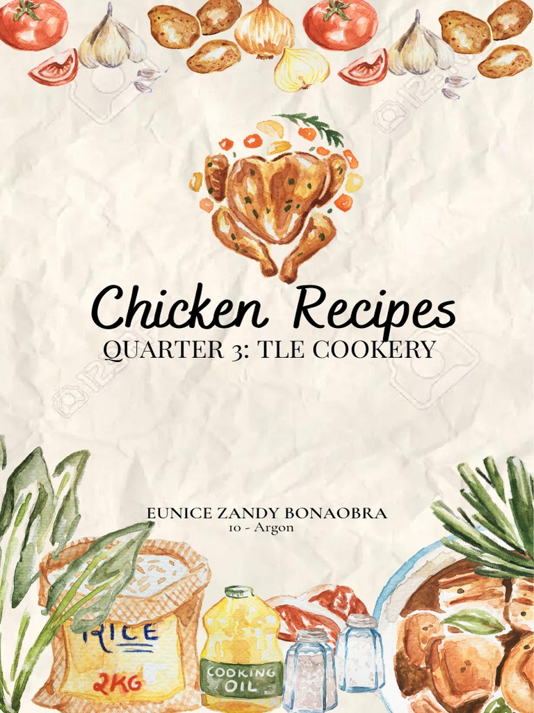 Chicken Recipes | PDF | Chicken Soup | Soup