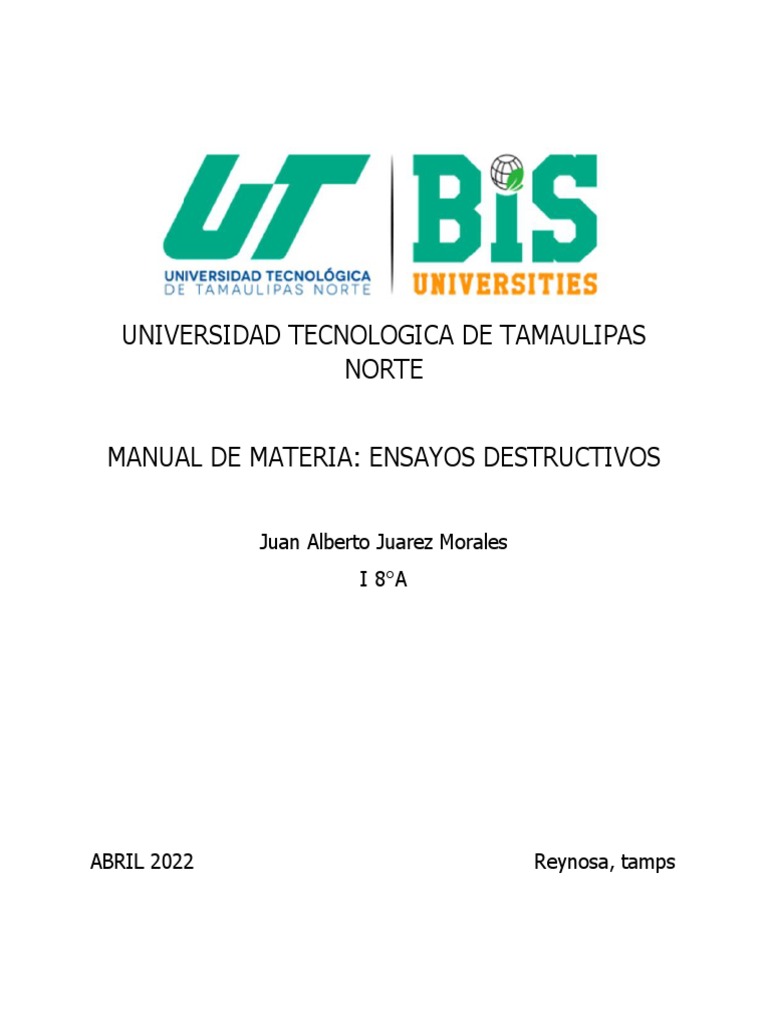 Manual de Ensayos Destructivos en Materiales | PDF | Pandeo | Fractura