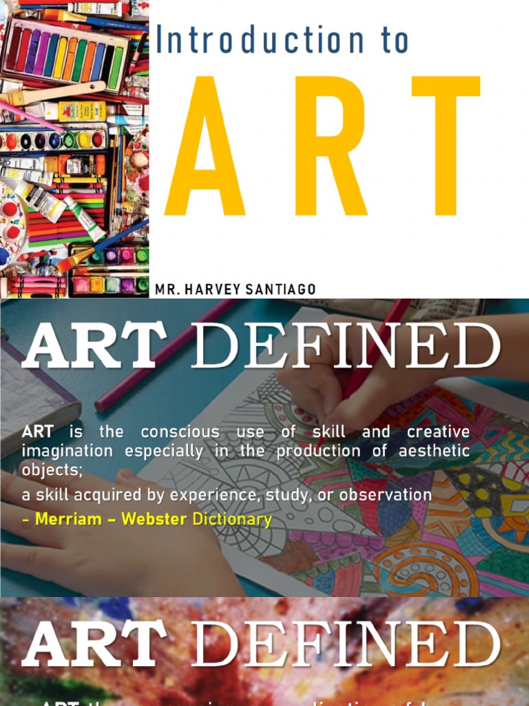 CAA - Introduction To Art | PDF