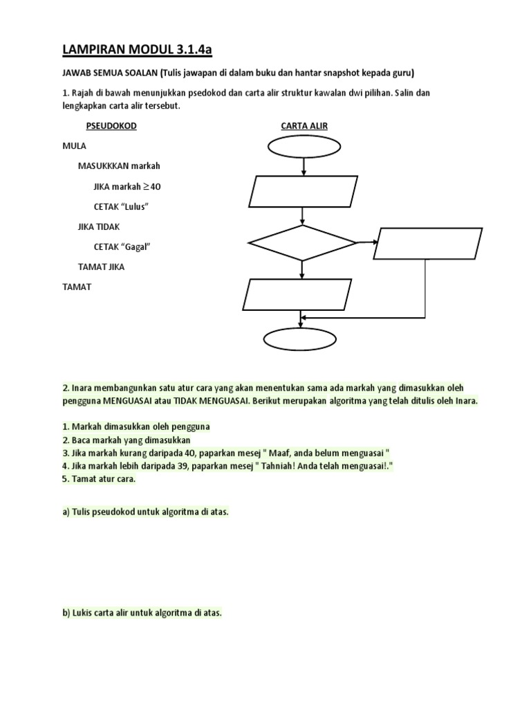 Soalan Struktur Kawalan Dwi Pilihan | PDF