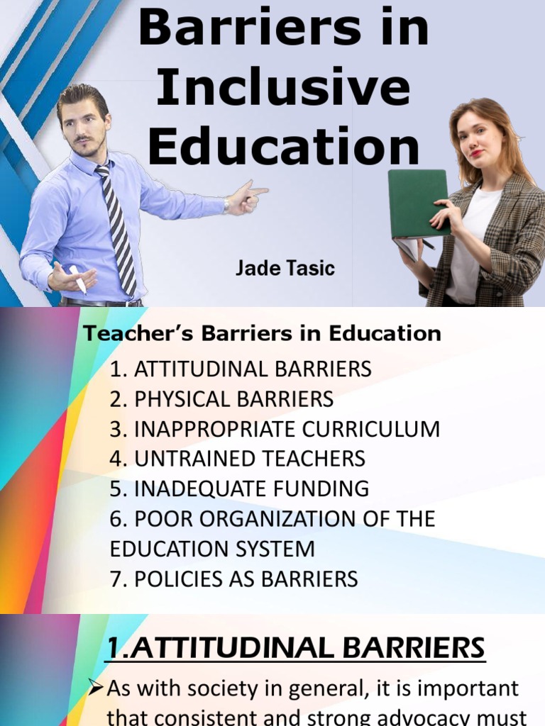Barriers to Inclusive Education Explained | PDF | Inclusion (Education ...