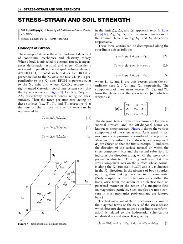Stress-Strain and Soil Strength | PDF | Deformation (Engineering ...