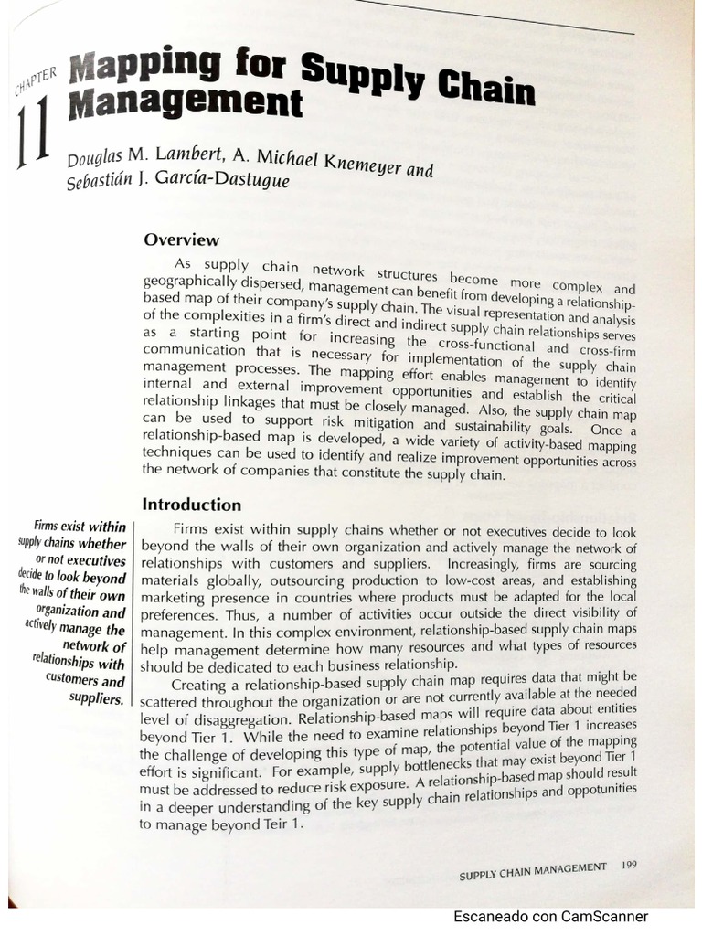 SCM Chap 11. Examples | PDF