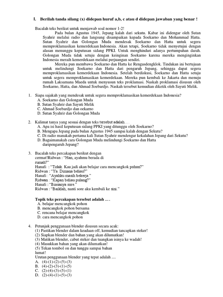 Bahasa Indonesia | PDF | Perjalanan | Kajian Bahasa Asing