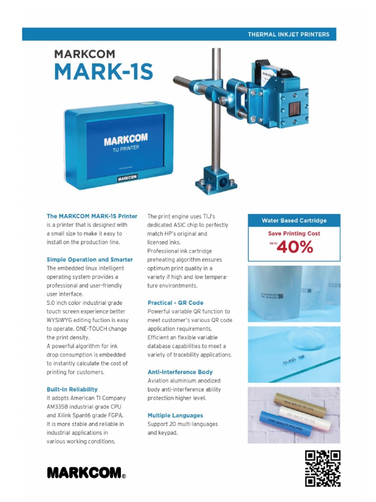 Markcom TIJ Type Mark 1s | PDF