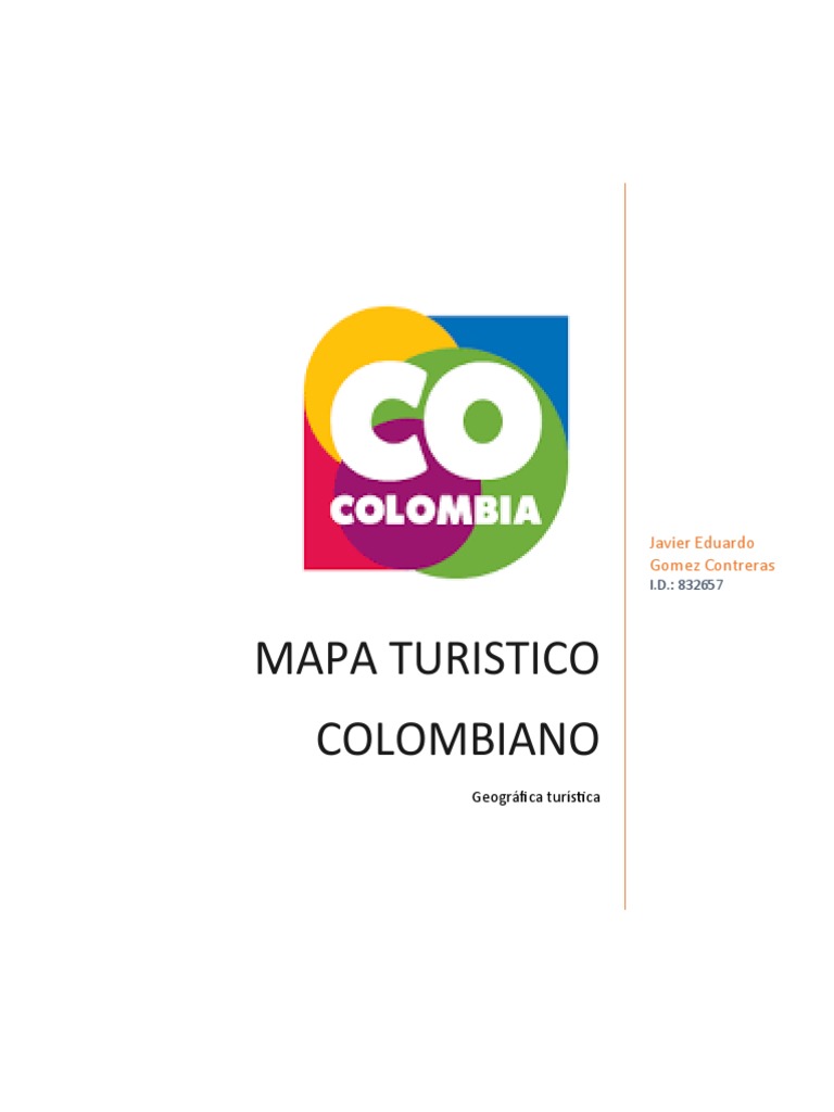 Mapa Turistico Colombiano | PDF | Colombia | Andes