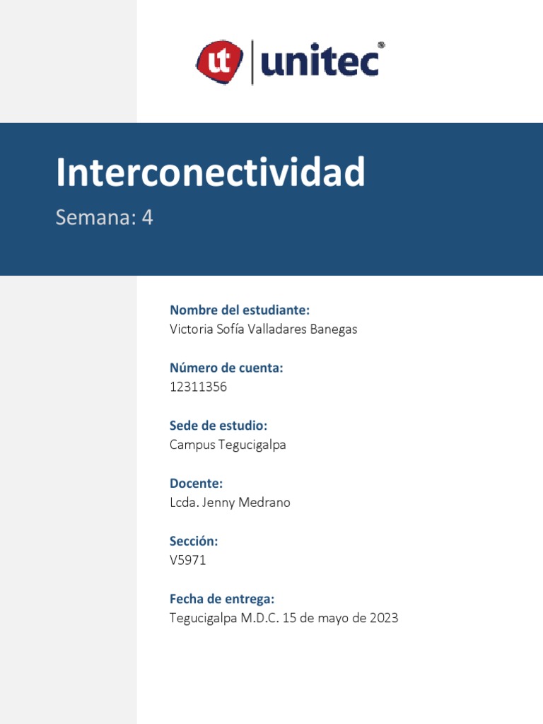 Infografía Sobre Interconectividad | PDF