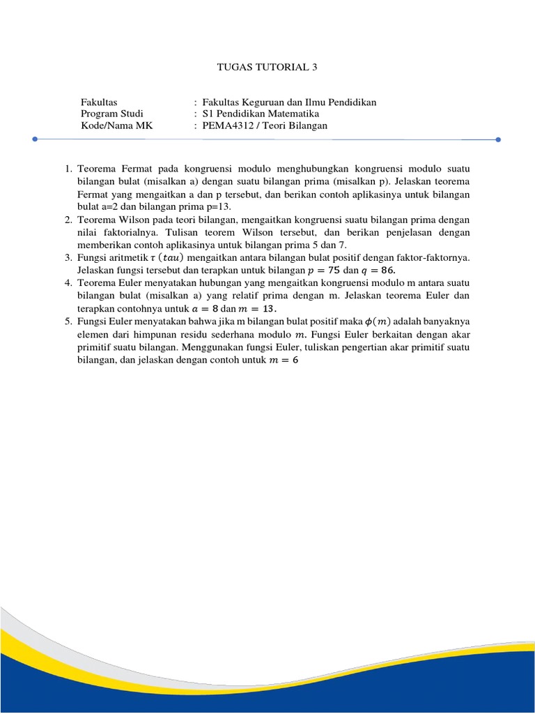 Tugas Tutorial 3. | PDF