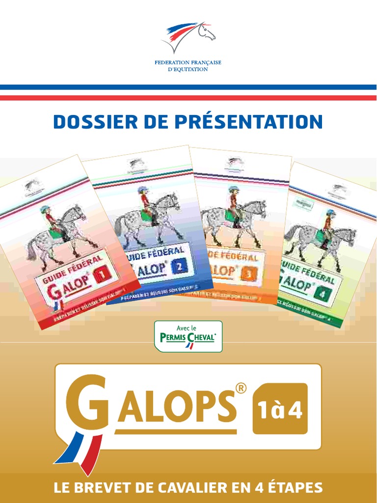 Presentation Galops | PDF | Équitation | Allure (équitation)