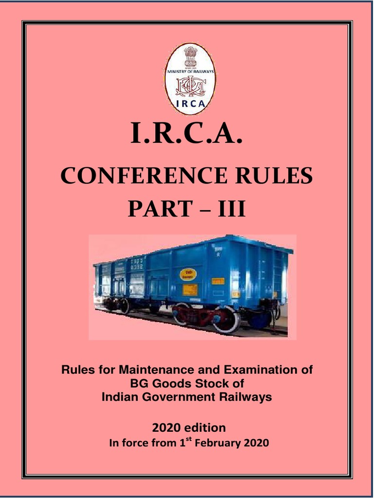 Irca Part III | PDF | Train | Track Gauge