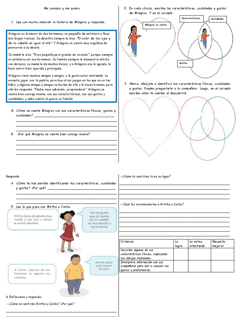 Me Conozco y Me Quiero | PDF