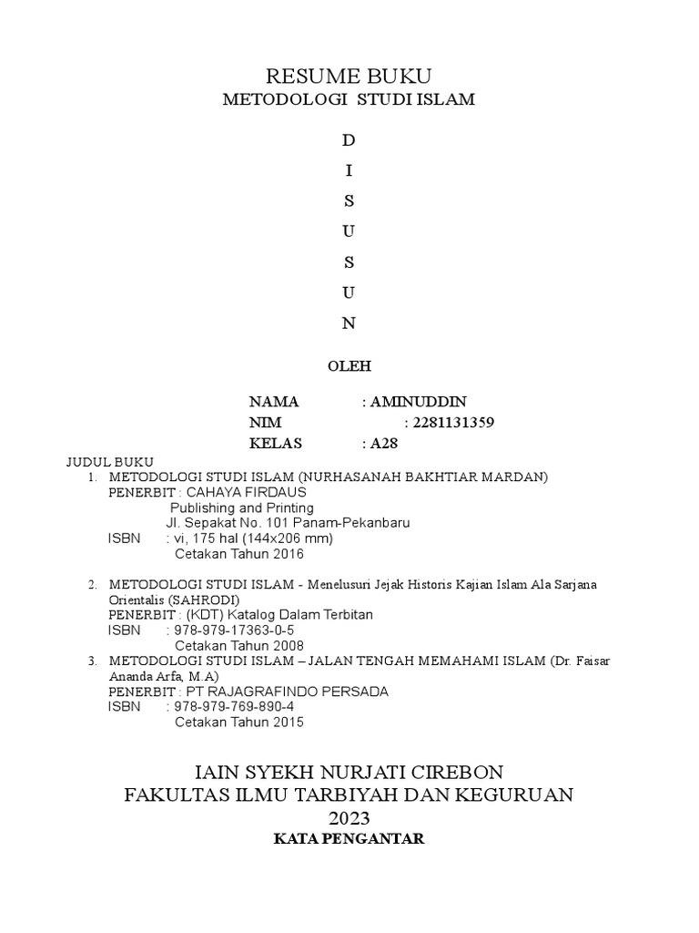 Resume Buku Msi | PDF