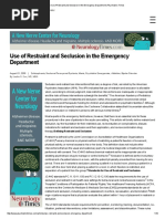 Restraint Consent Form | PDF