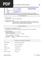 PAC Powder Safety Data Sheet | PDF | Water | Sodium Carbonate