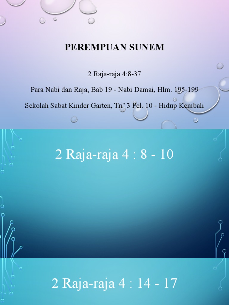 Perempuan Sunem | PDF